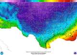 Arctic blast to hit Texas: 4 maps show how cold it'll get this weekend