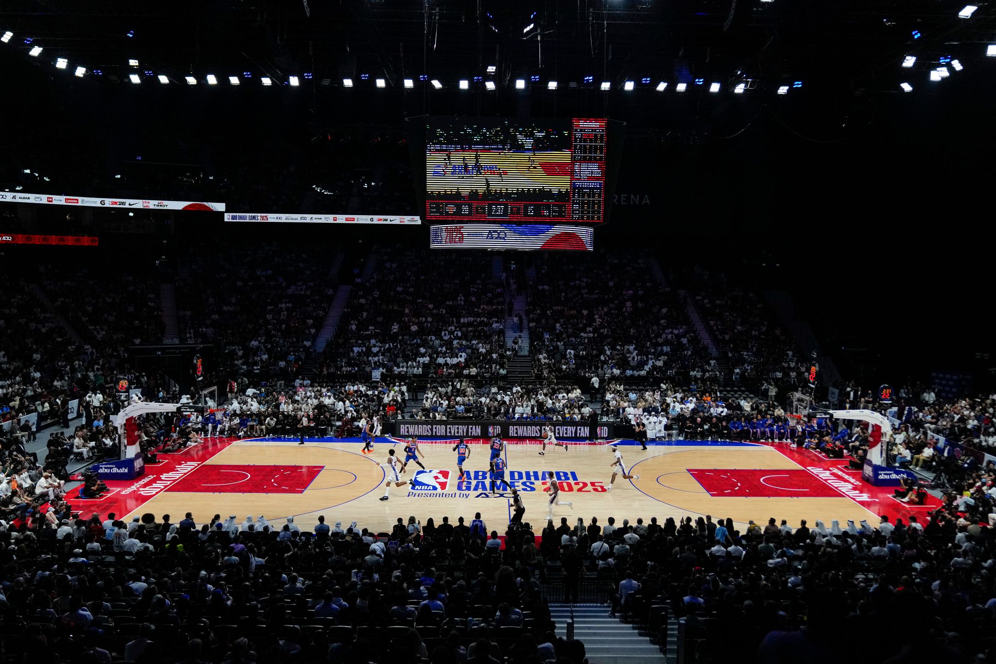 NBA and Abu Dhabi extend partnership, league will bring more games there