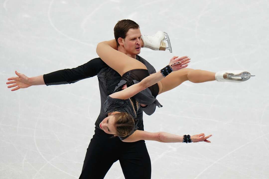 Olympic ice dancers Zingas and Kolesnik lead American sweep in rhythm ...
