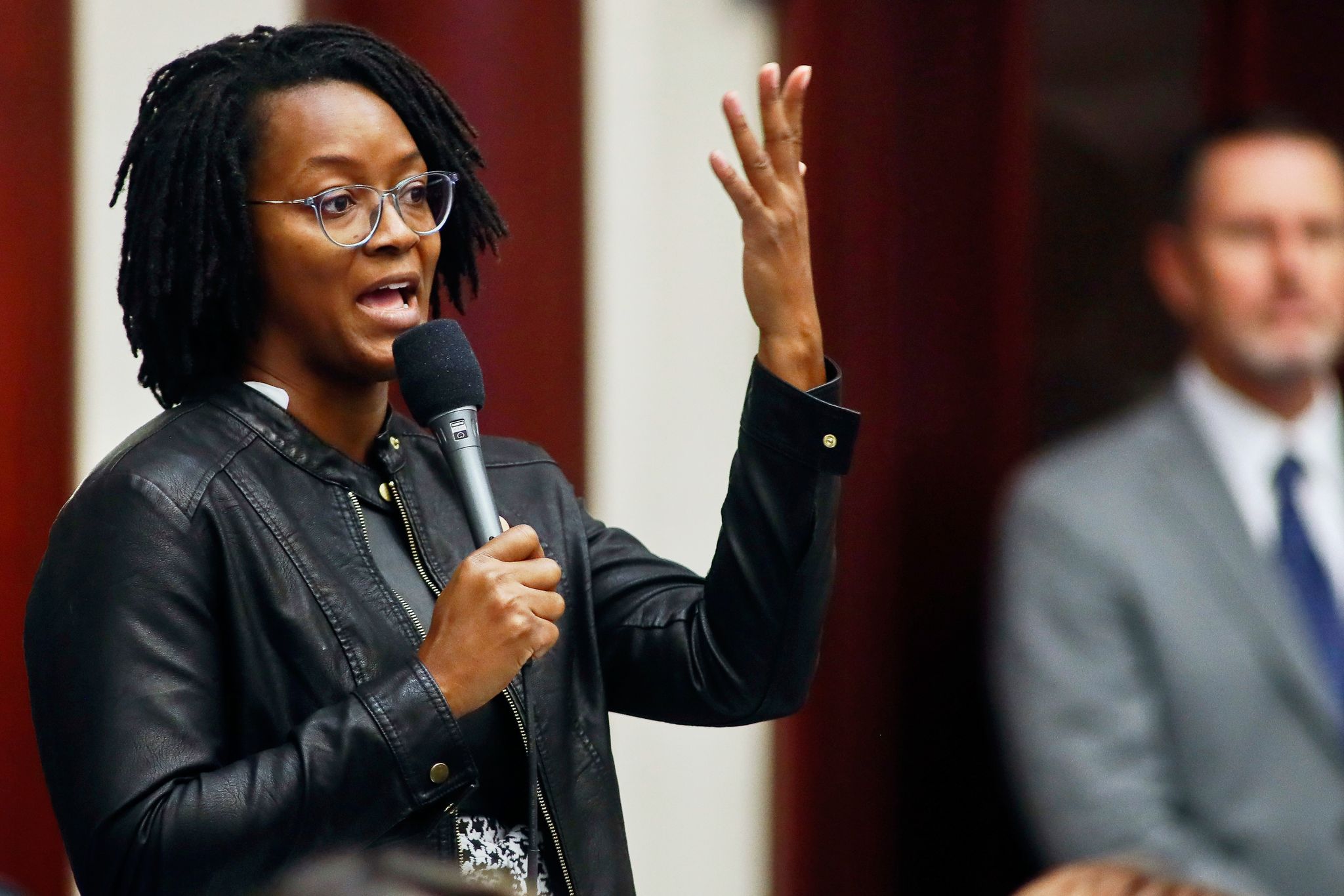 Florida Democratic state Rep. Angie Nixon announces challenge to GOP U ...
