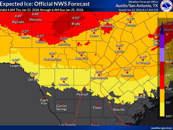 When will it snow in Austin and Texas? Here's the latest