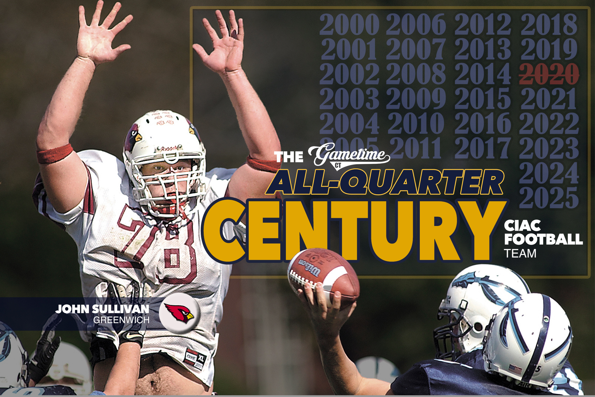 Connecticut's best CIAC football players since the 2000 season