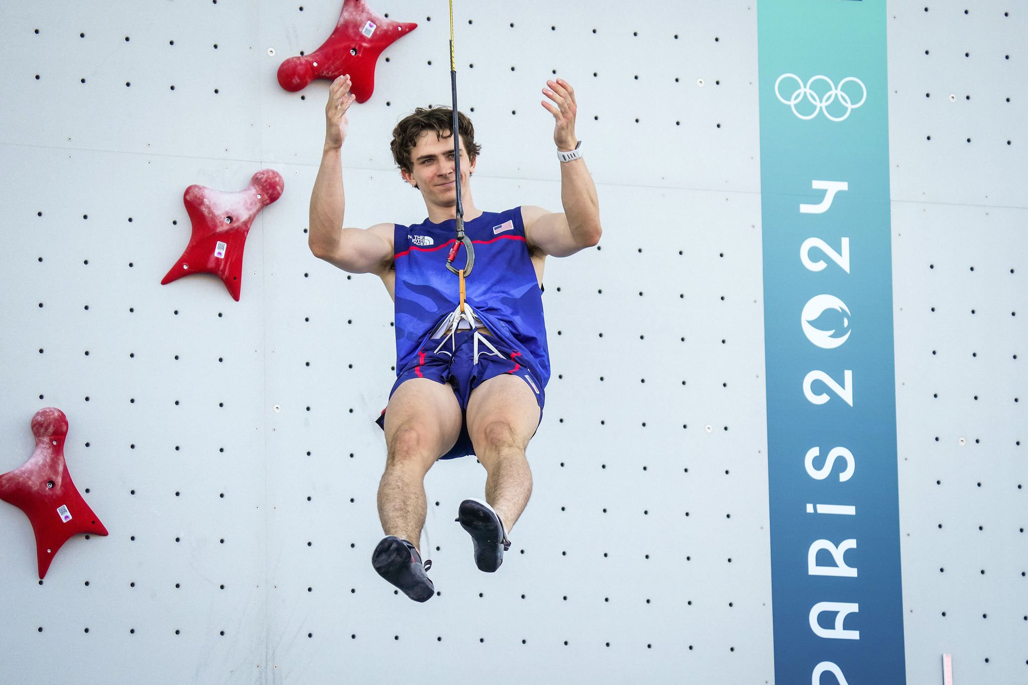 Moral of Sam Watson's story? Toy with Olympic climber at your own peril