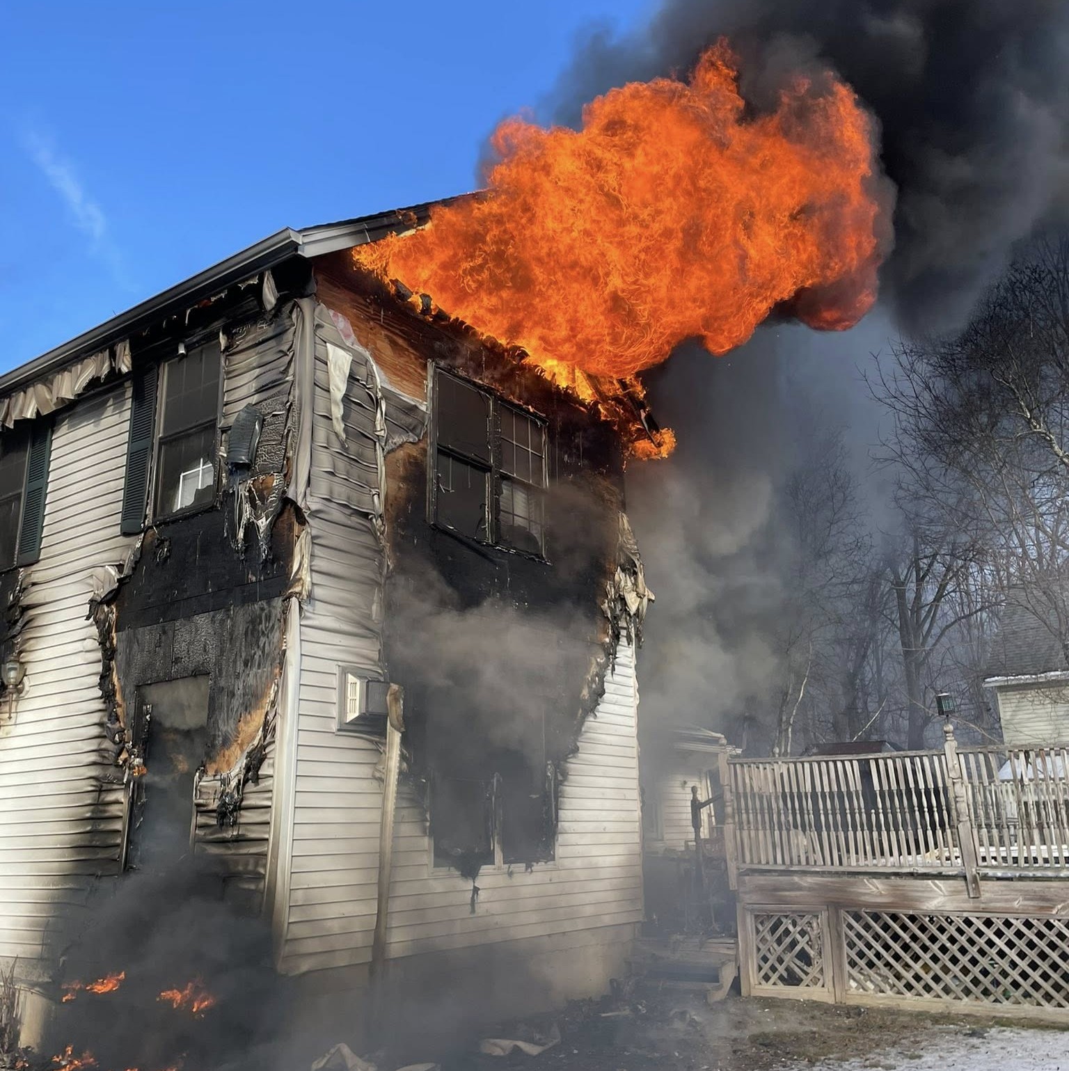 Bristol firefighters battle house fire on Mitchell Street: Officials