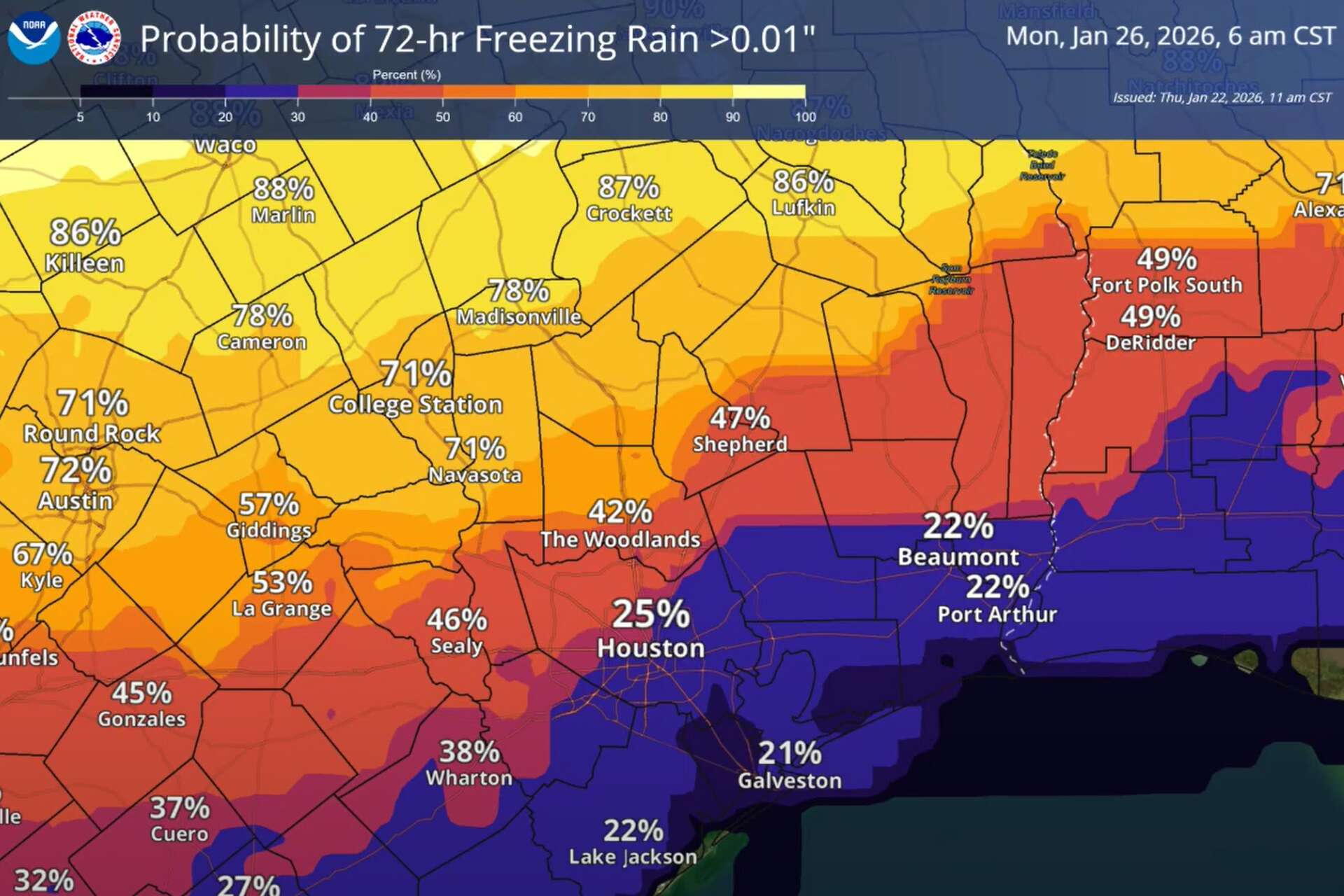 Texas winter storm: Here's the latest freeze timeline for Houston