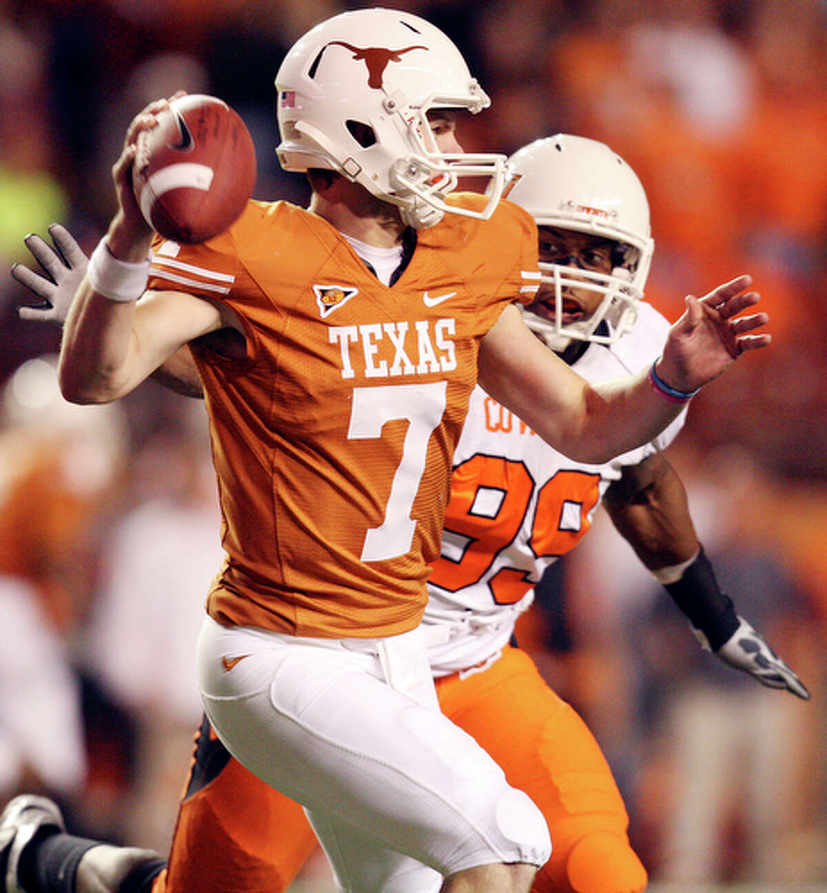 Gilbert pleased to be back in saddle as Mustangs' QB