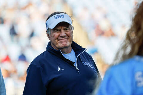 Bill Belichick, North Carolina will visit UConn in 2026