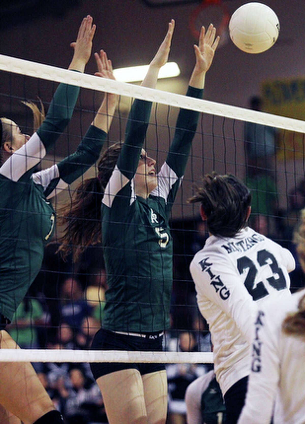 Reagan stopped by King