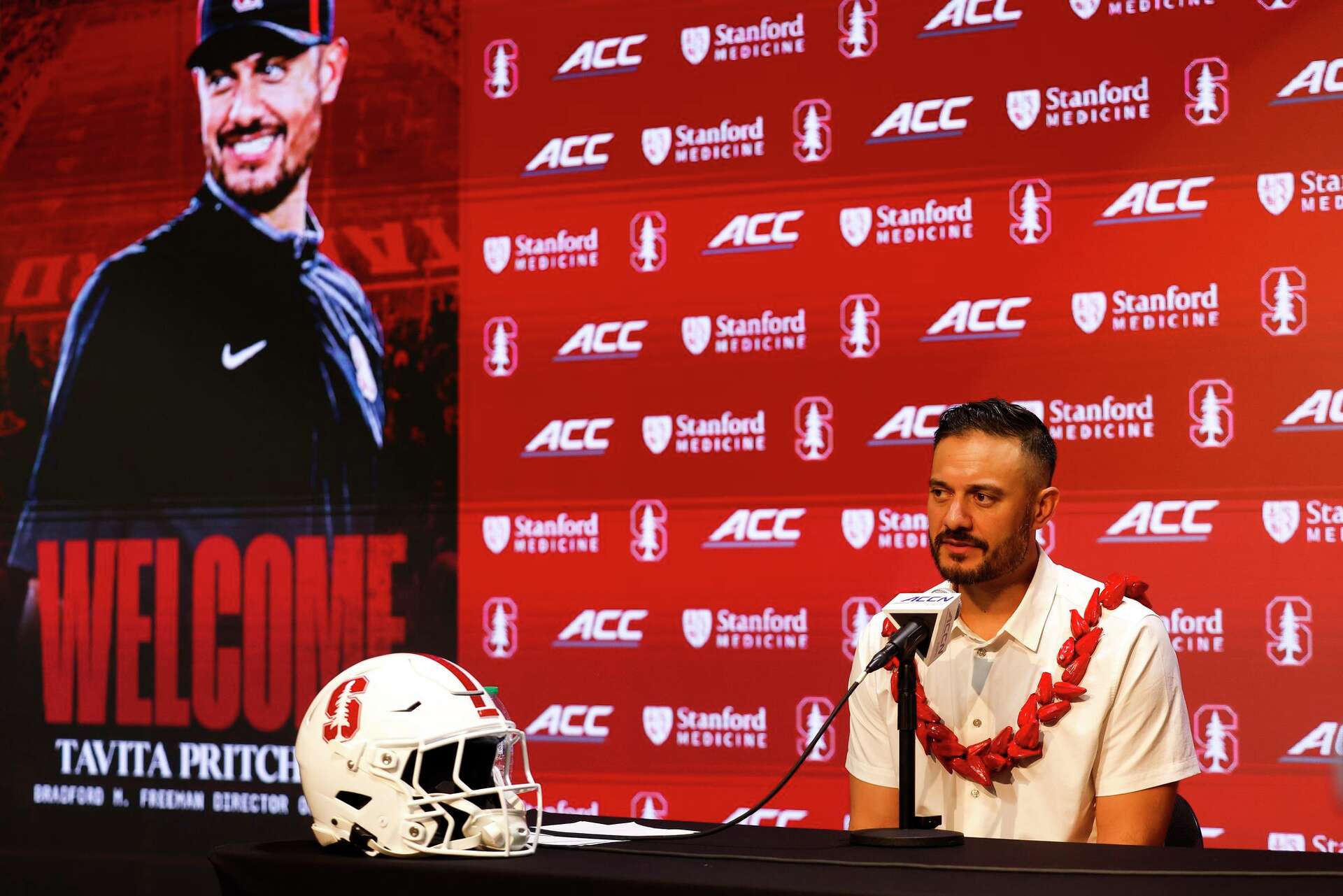 Stanford football coach Tavita Pritchard on coming home, NFL lessons