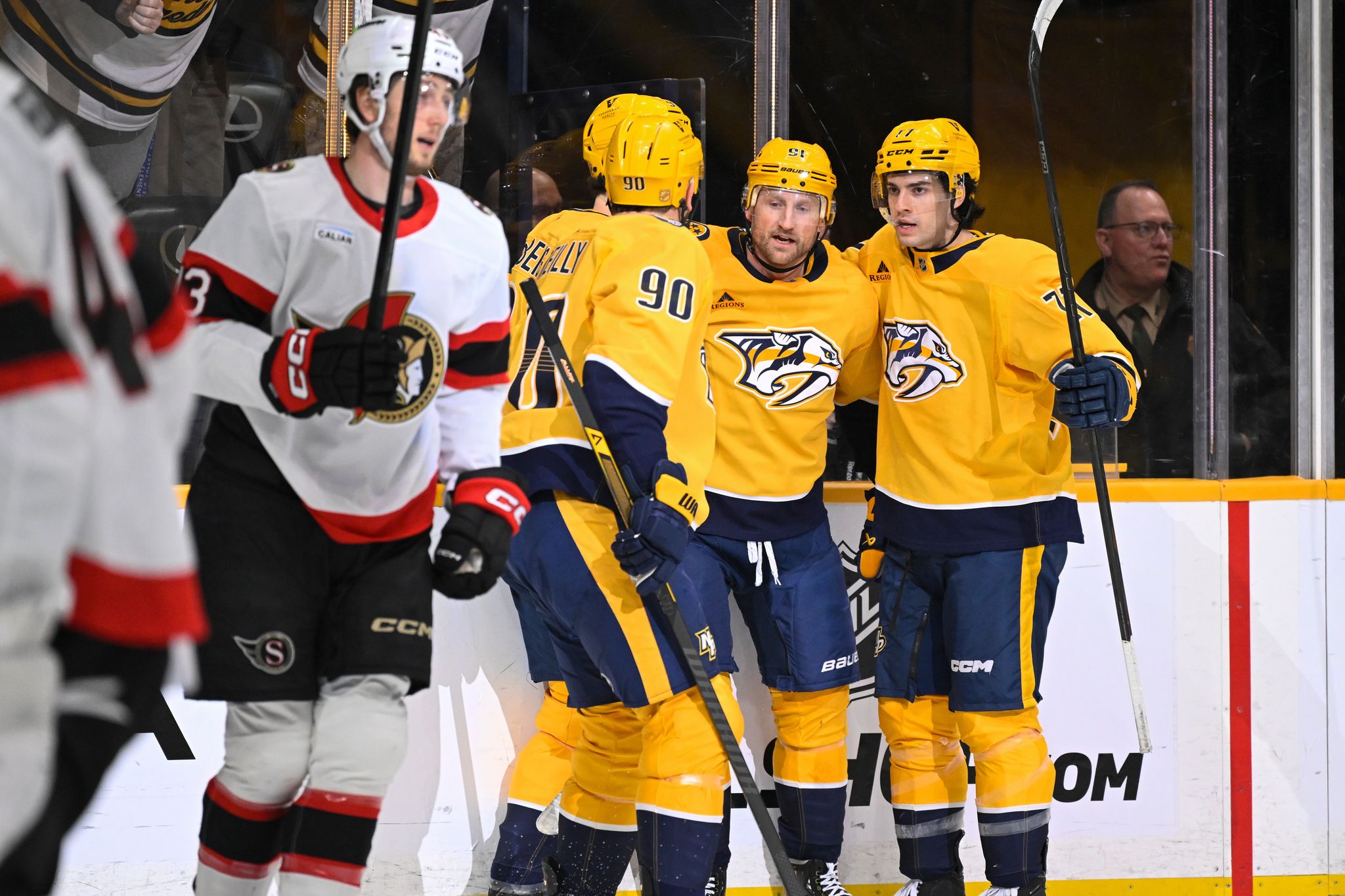 Stamkos breaks late tie with 3rd goal of game, Predators rally to beat ...