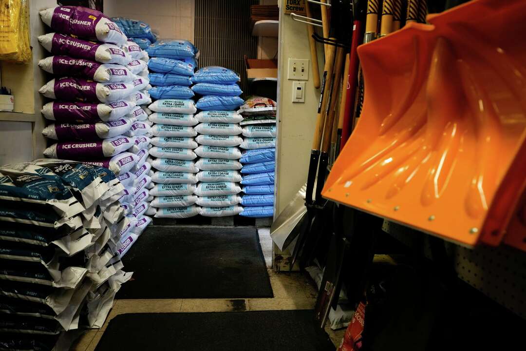 To clear ice and snow, there are rock salt alternatives that are safer ...