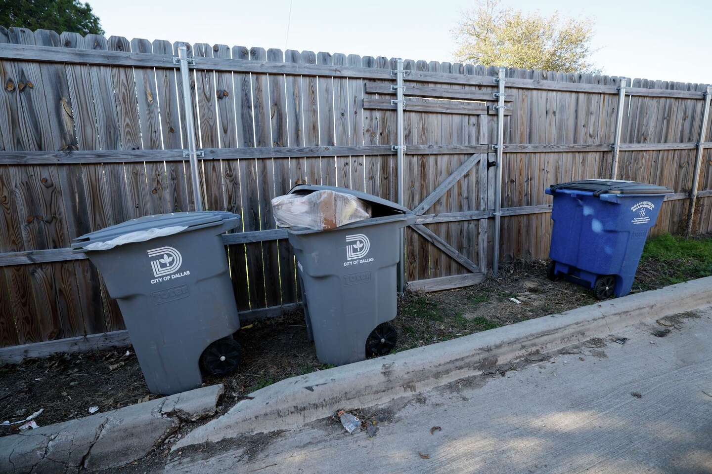 Dallas residents to weigh in on alley or curb pickup in trash survey