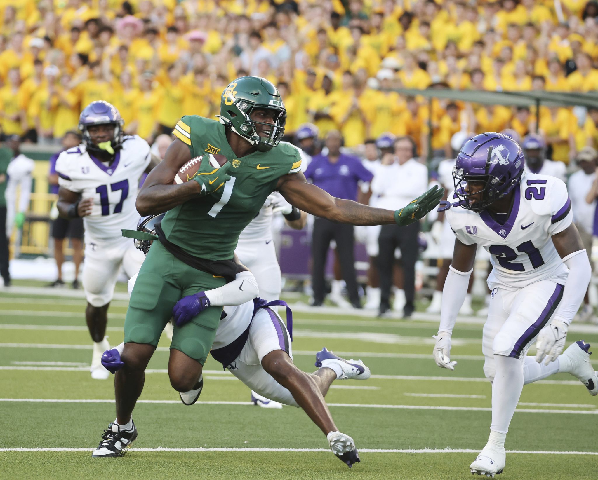 Baylor's Michael Trigg shows off elite measurements at pro day