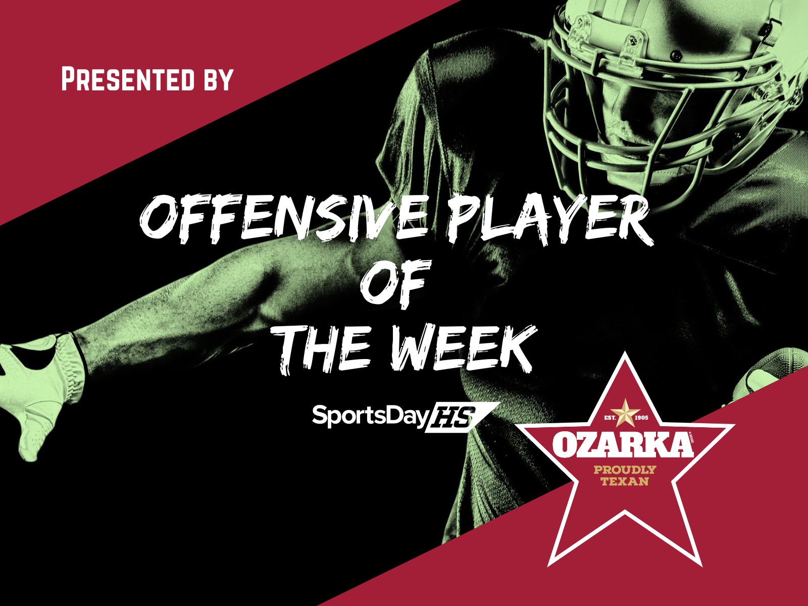 Week 1 Ozarka offensive player of the week: Richardson Pearce QB ...