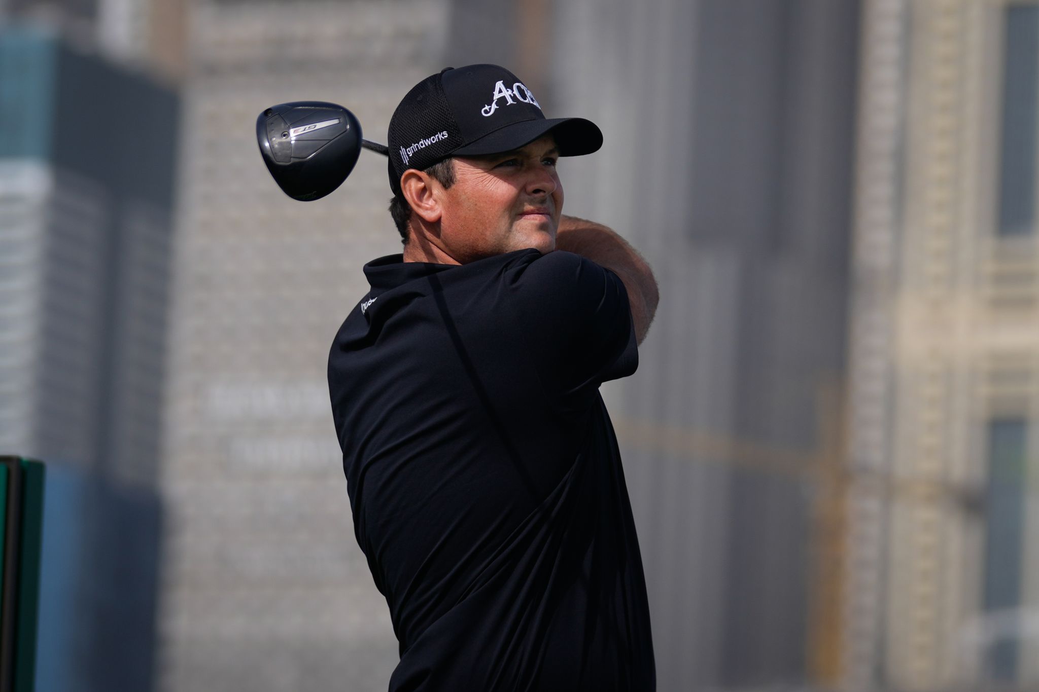 Patrick Reed climbs leaderboard with 67 in Bahrain but 10 shots off lead