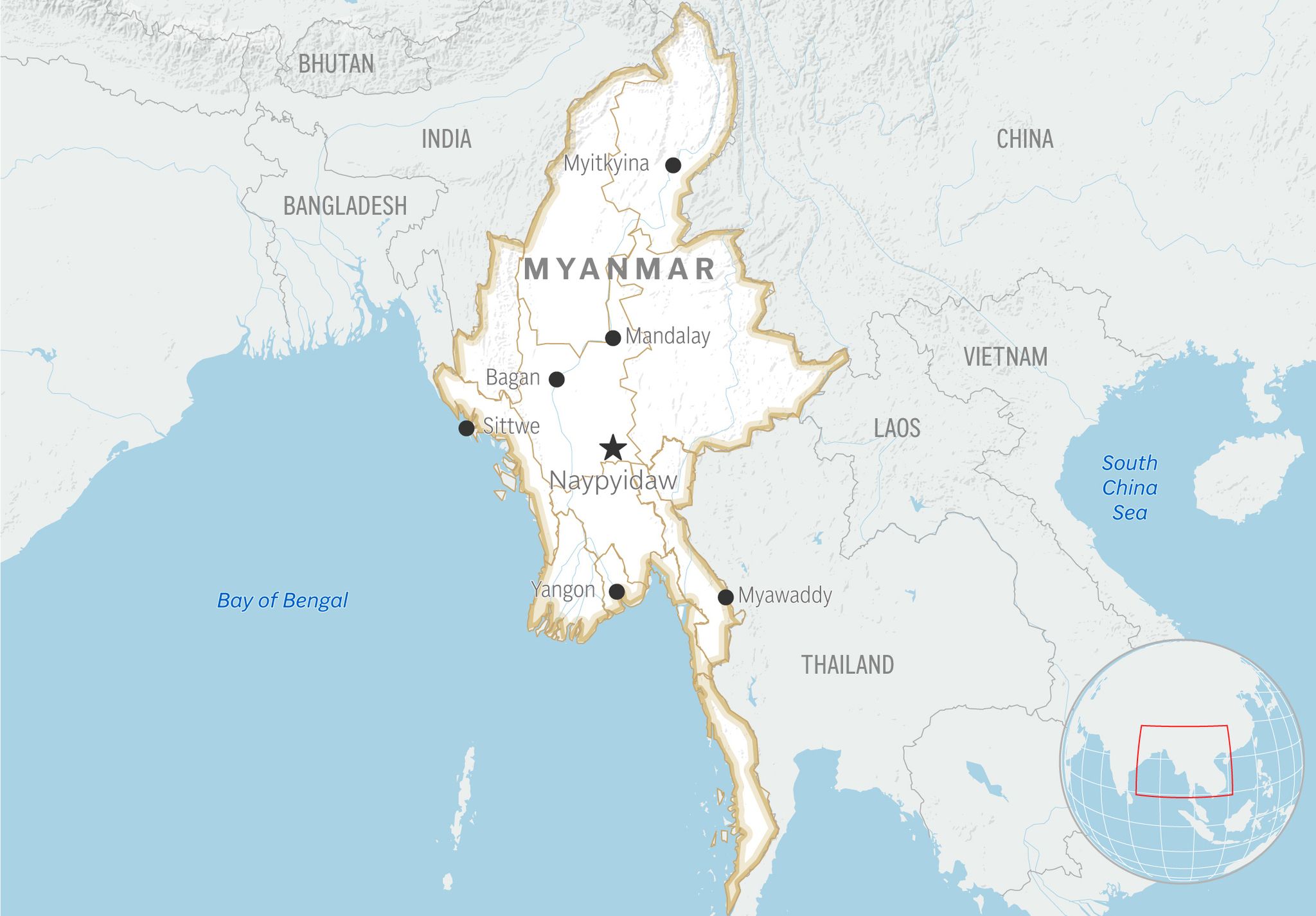 A Myanmar military airstrike on a village sheltering displaced people ...