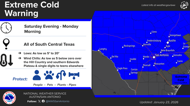 How cold will South Texas get? Here’s the latest freeze timeline.