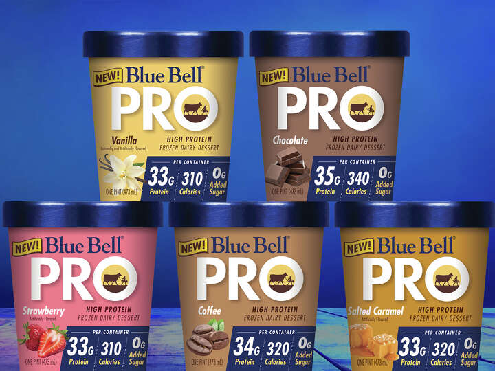 Blue Bell's latest flex is a protein-packed ice cream line