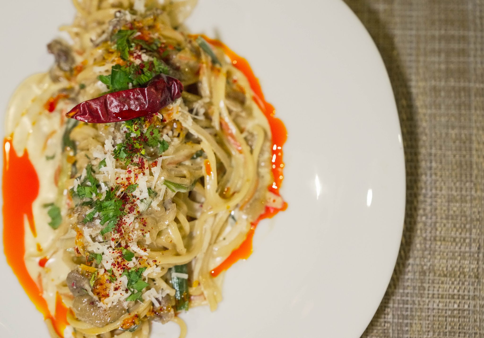 Korean and Italian flavors come together at this Houston restaurant