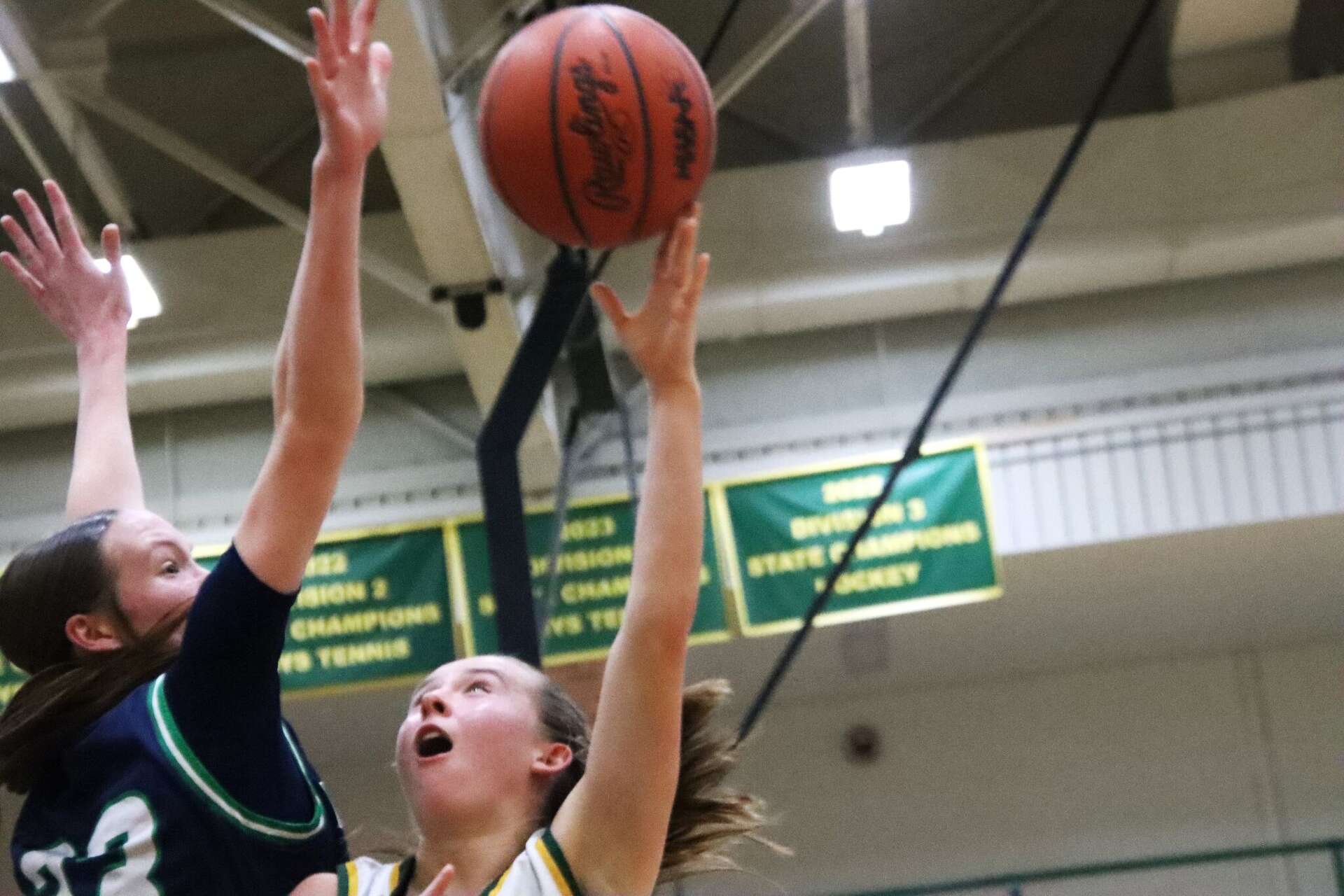 Dow girls battle but come up short vs. Heritage