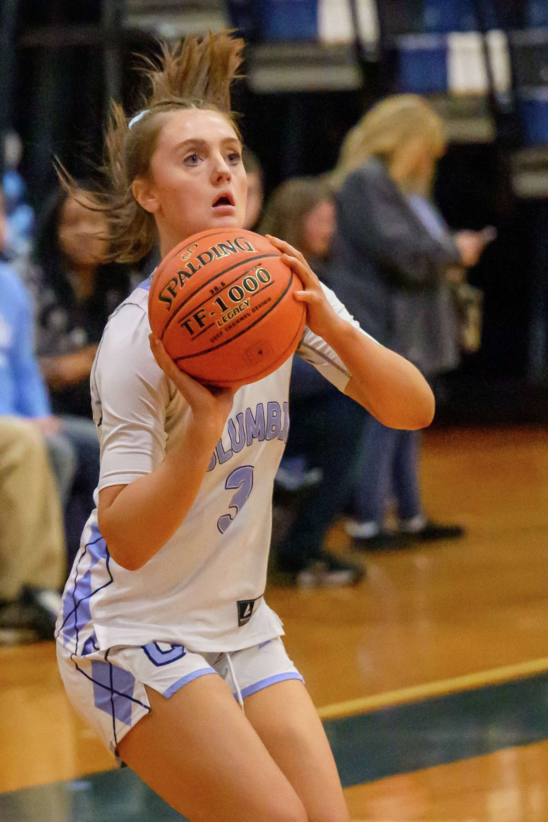 Rainville, Columbia girls beat Saratoga in Section 2 basketball