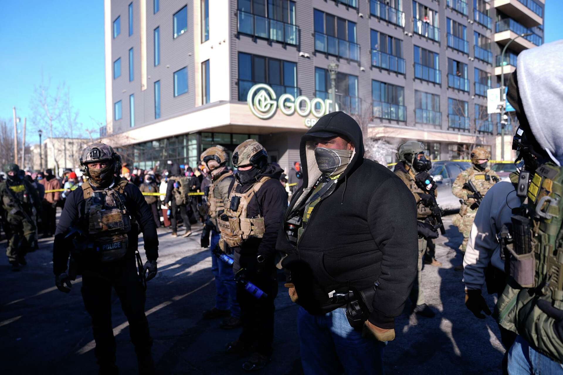 Police chief calls for calm after a man is shot and killed during ...