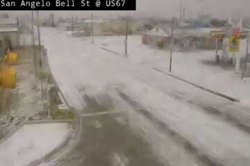 Snow is falling right now in Texas — here's where