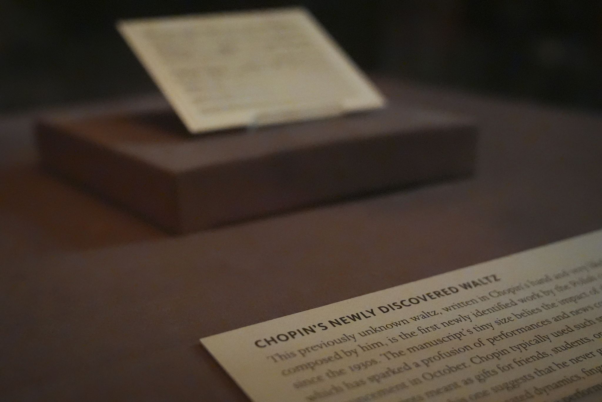 New Chopin waltz possibly found in NYC