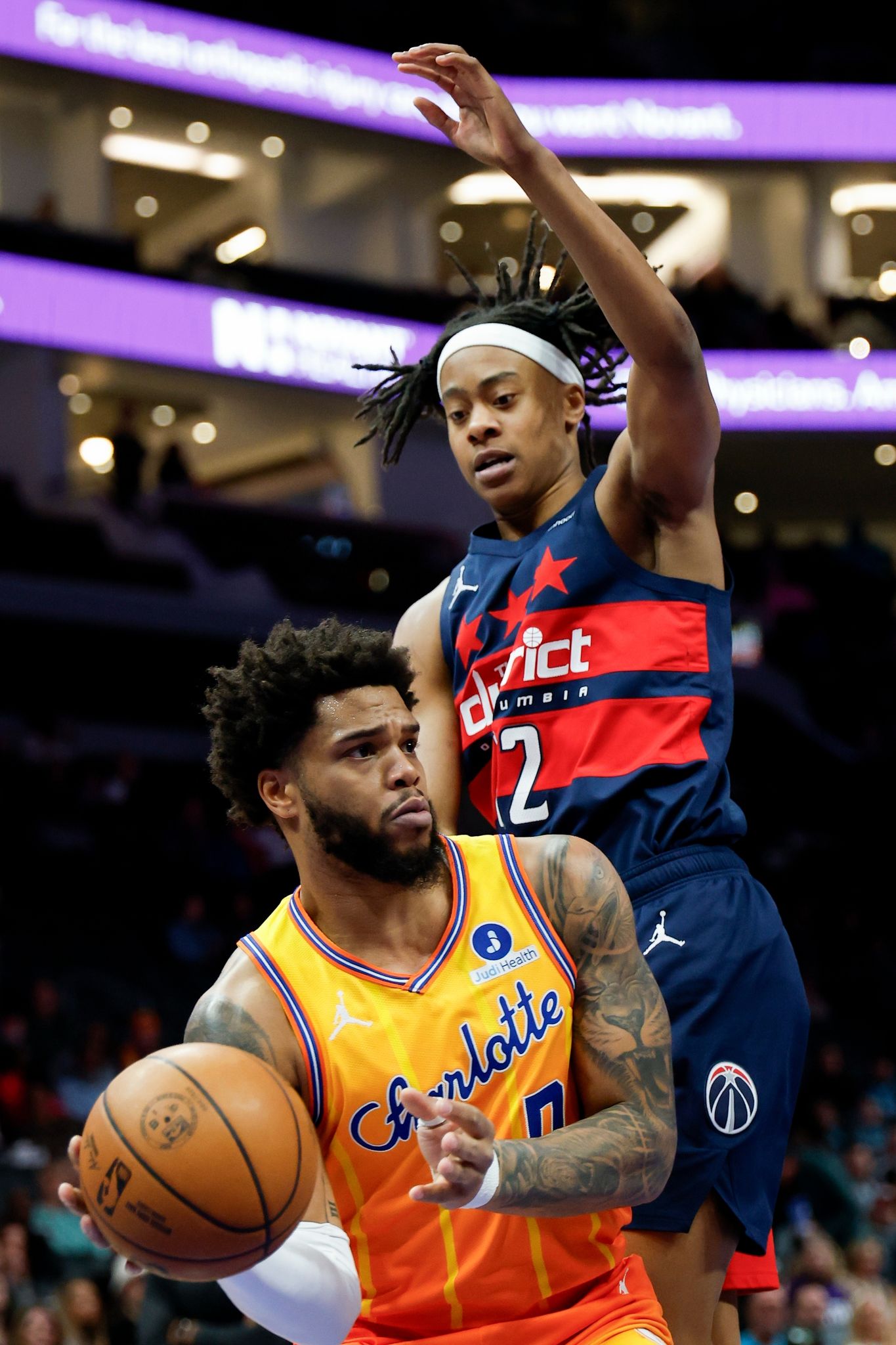 Hornets post 119-115 win over young Wizards, whose starting 5 had an ...