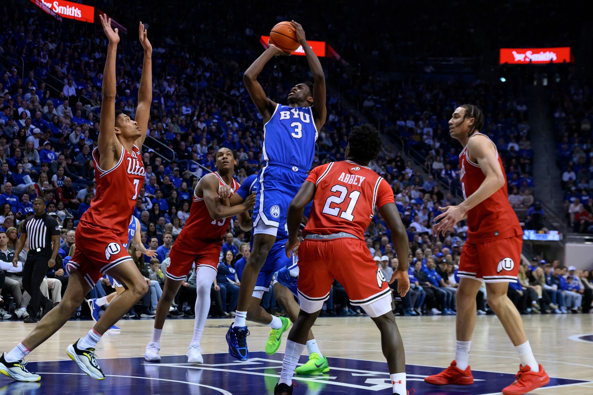 AJ Dybantsa sets BYU freshman record with 43 points in last test before ...