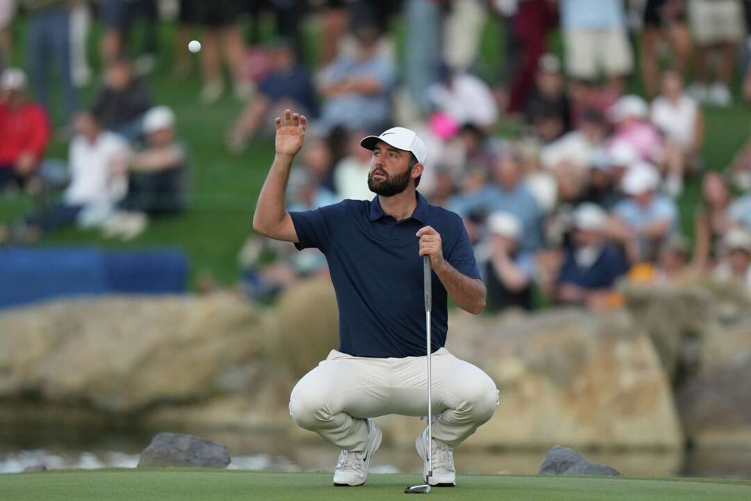 Si Koo Kim leads American Express with Scheffler and teenager Blades ...