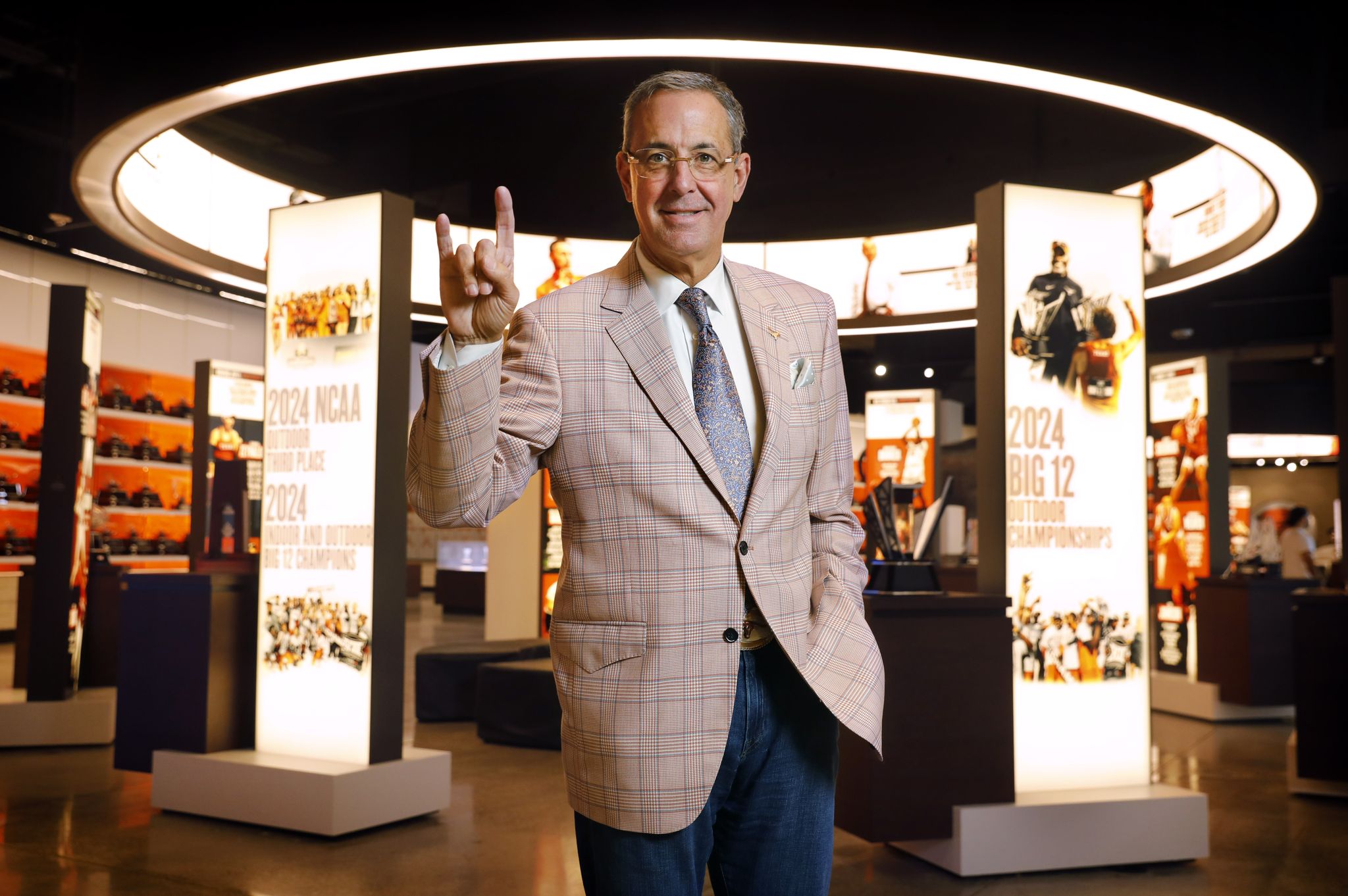 Step inside AD Chris Del Conte's office, and see why Texas is back