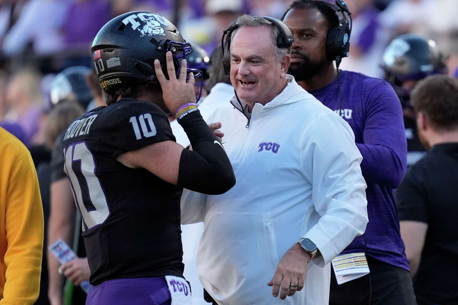 Sonny Dykes takes jab at former TCU quarterback Josh Hoover