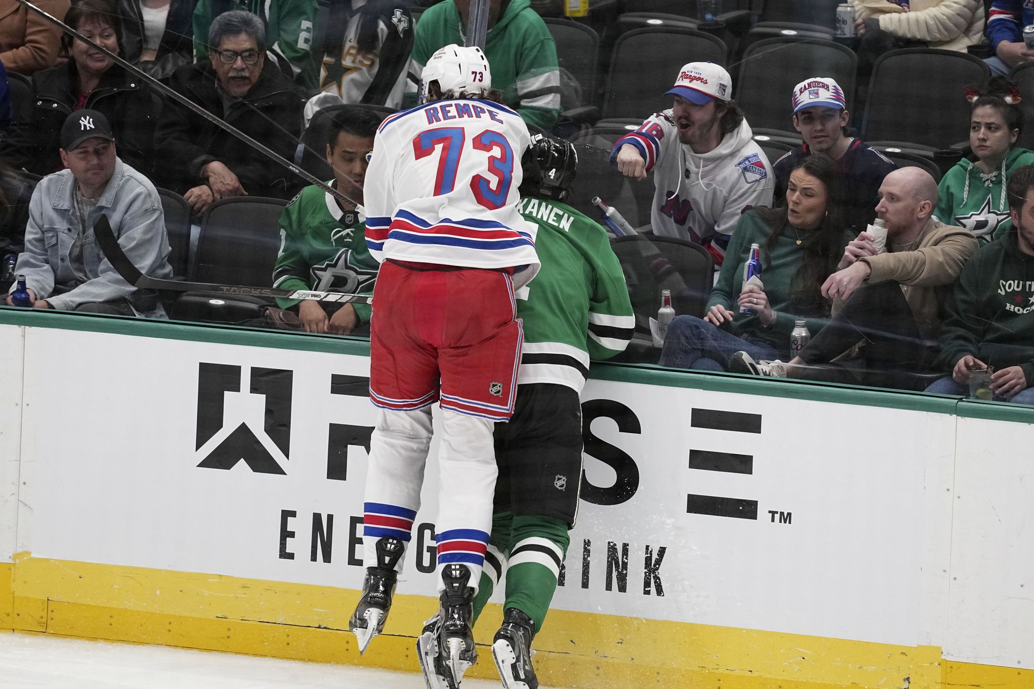 Rangers' Matt Rempe suspended 8 games for elbow to Miro Heiskanen