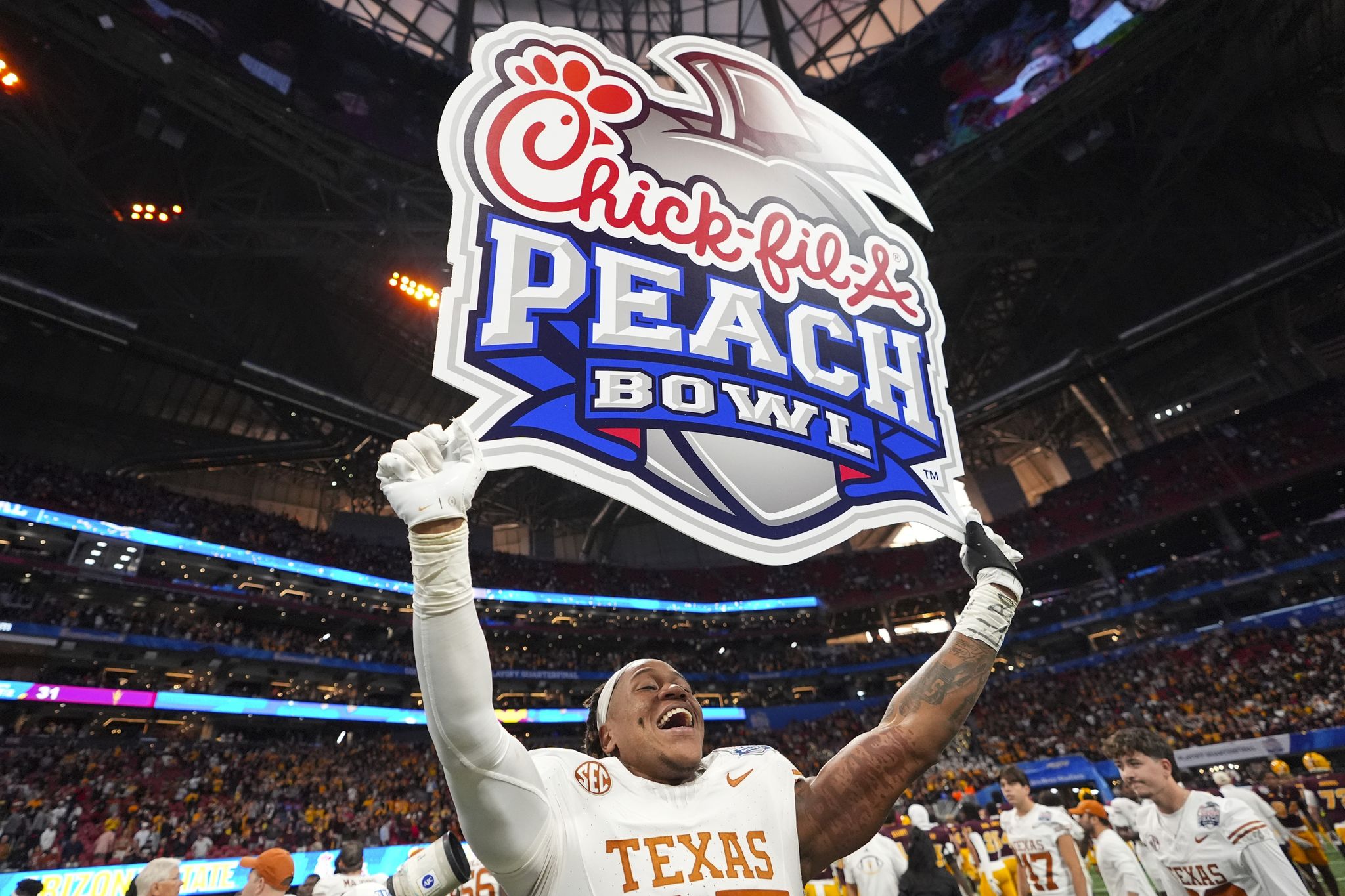 Retiring Peach Bowl CEO sounds off on health of college football