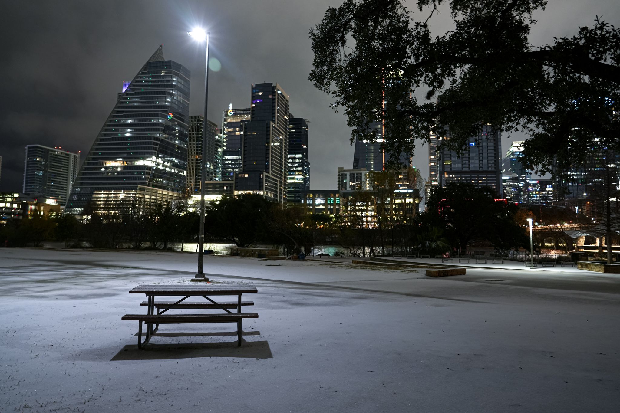 Austin winter storm photos and videos show ice, sleet and empty roads