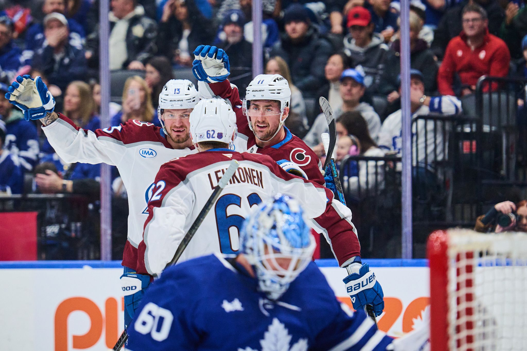 Brock Nelson has hat trick in NHL-leading Avalanche's 4-1 win over ...