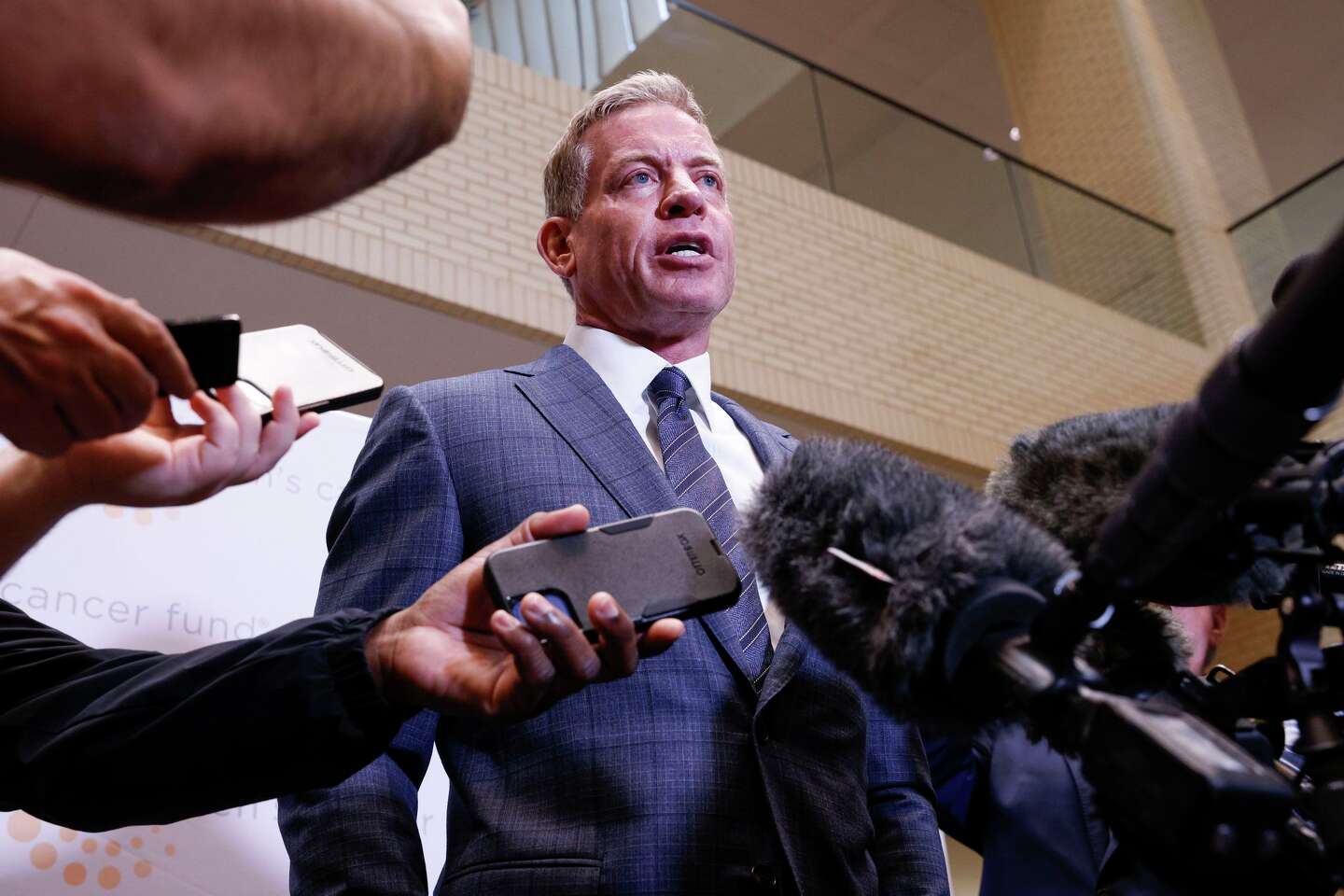 Did DMN interview foreshadow Troy Aikman's advisory Dolphins role?