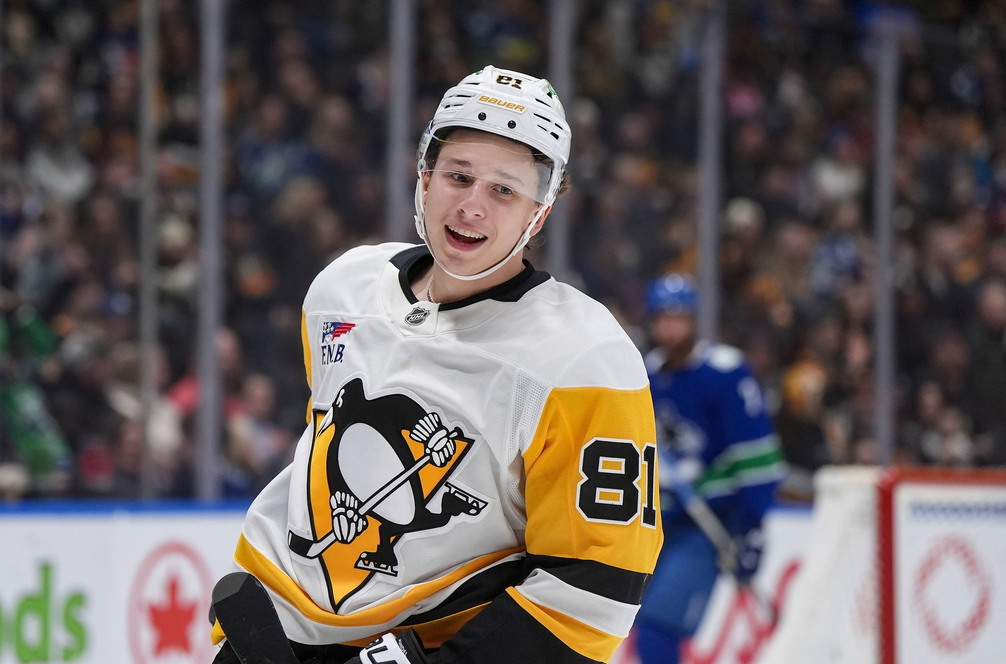 Rookie Ben Kindel scores twice, leads Penguins to a 3-2 win over the ...