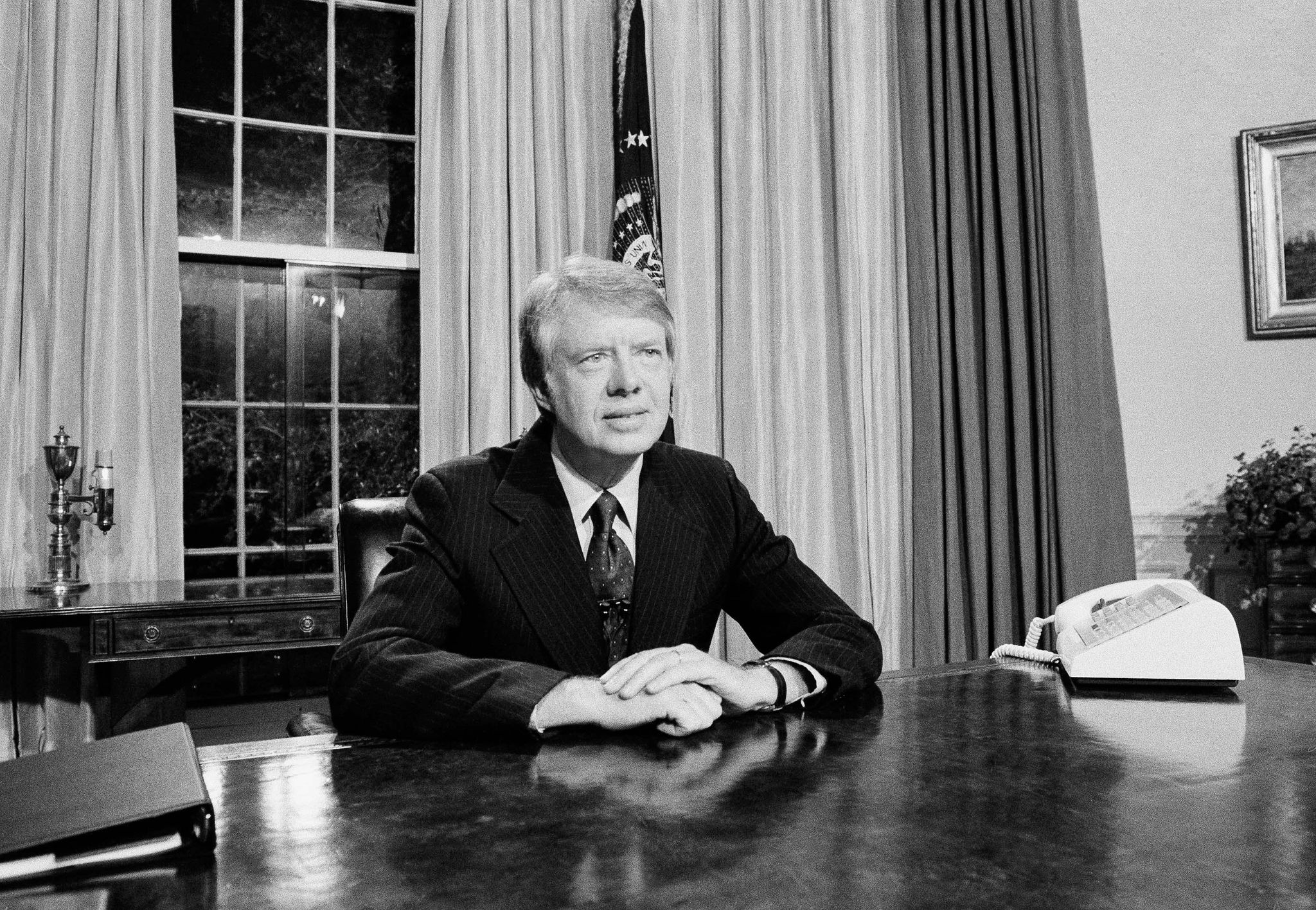 Jimmy Carter postage stamp unveiled