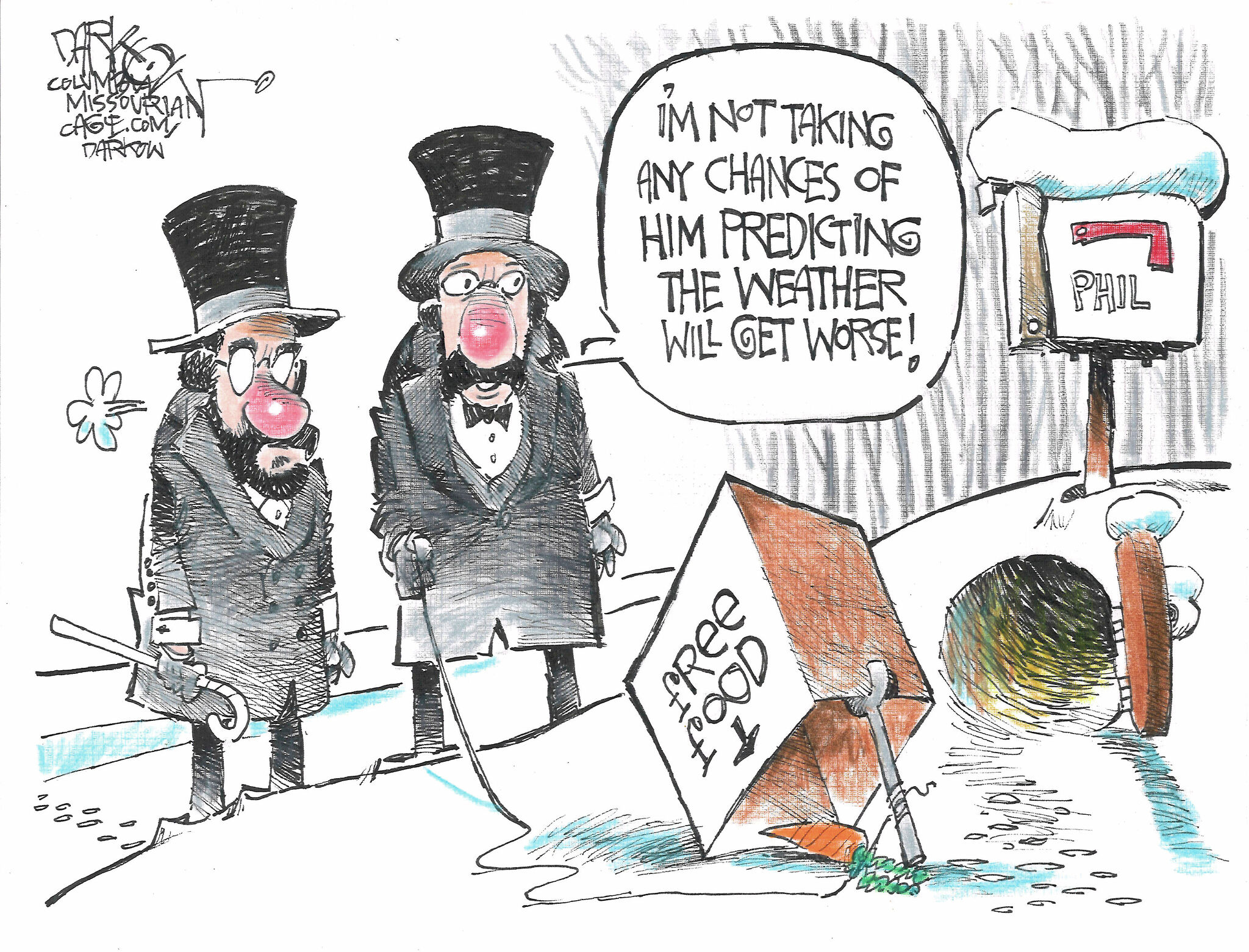 Opinion cartoon: Nothing to chance