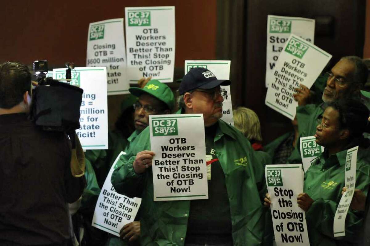 Vote leaves NYC OTB out of money