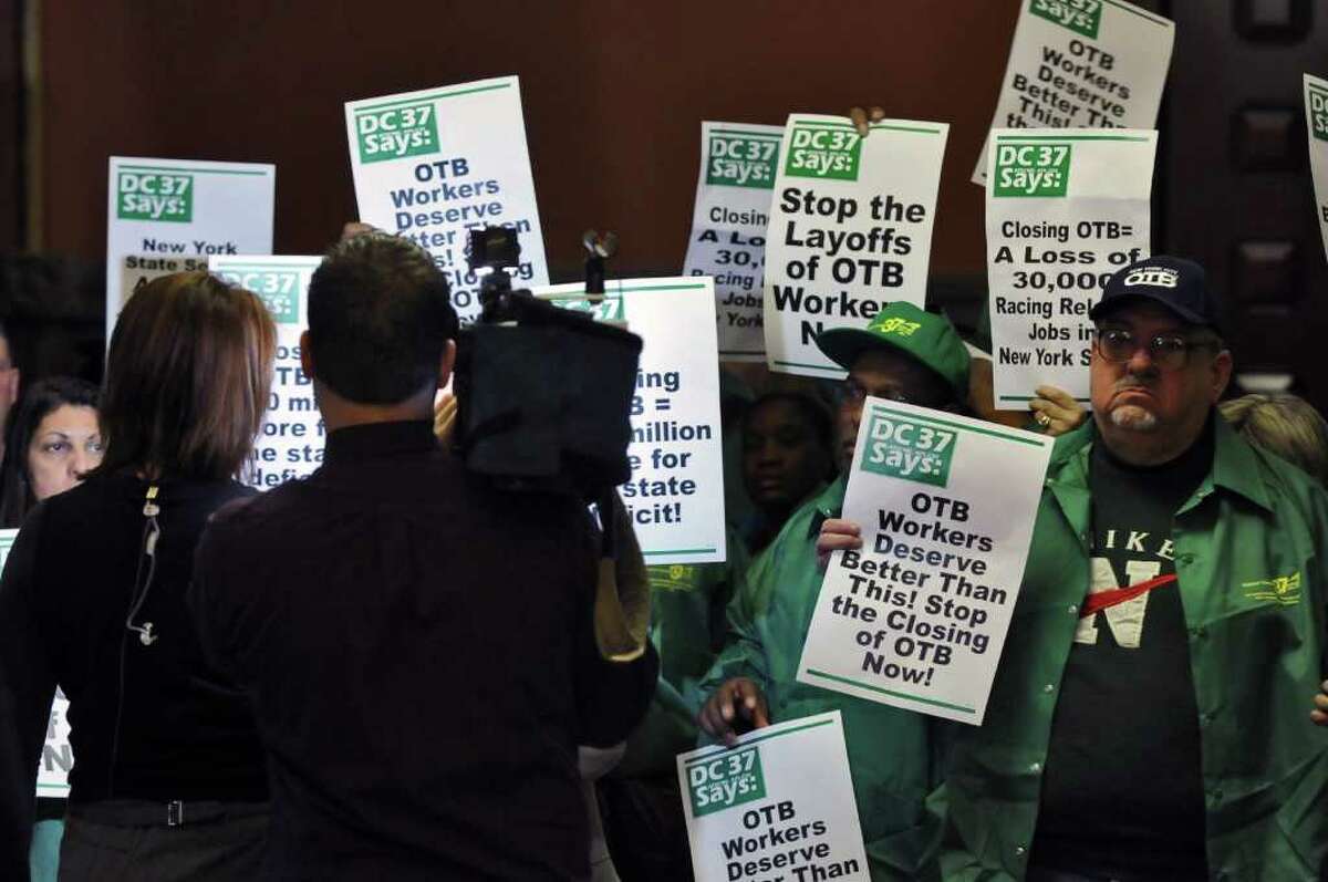 Vote leaves NYC OTB out of money