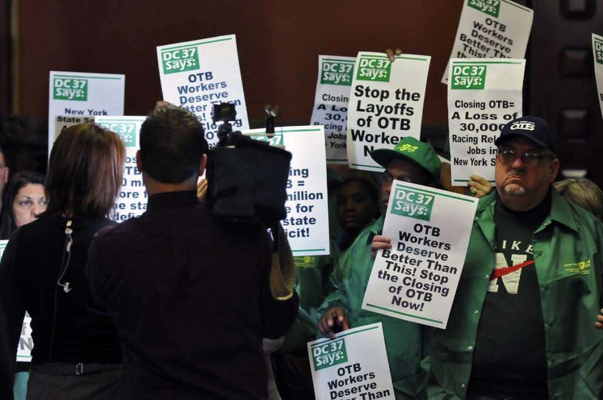 Vote leaves NYC OTB out of money