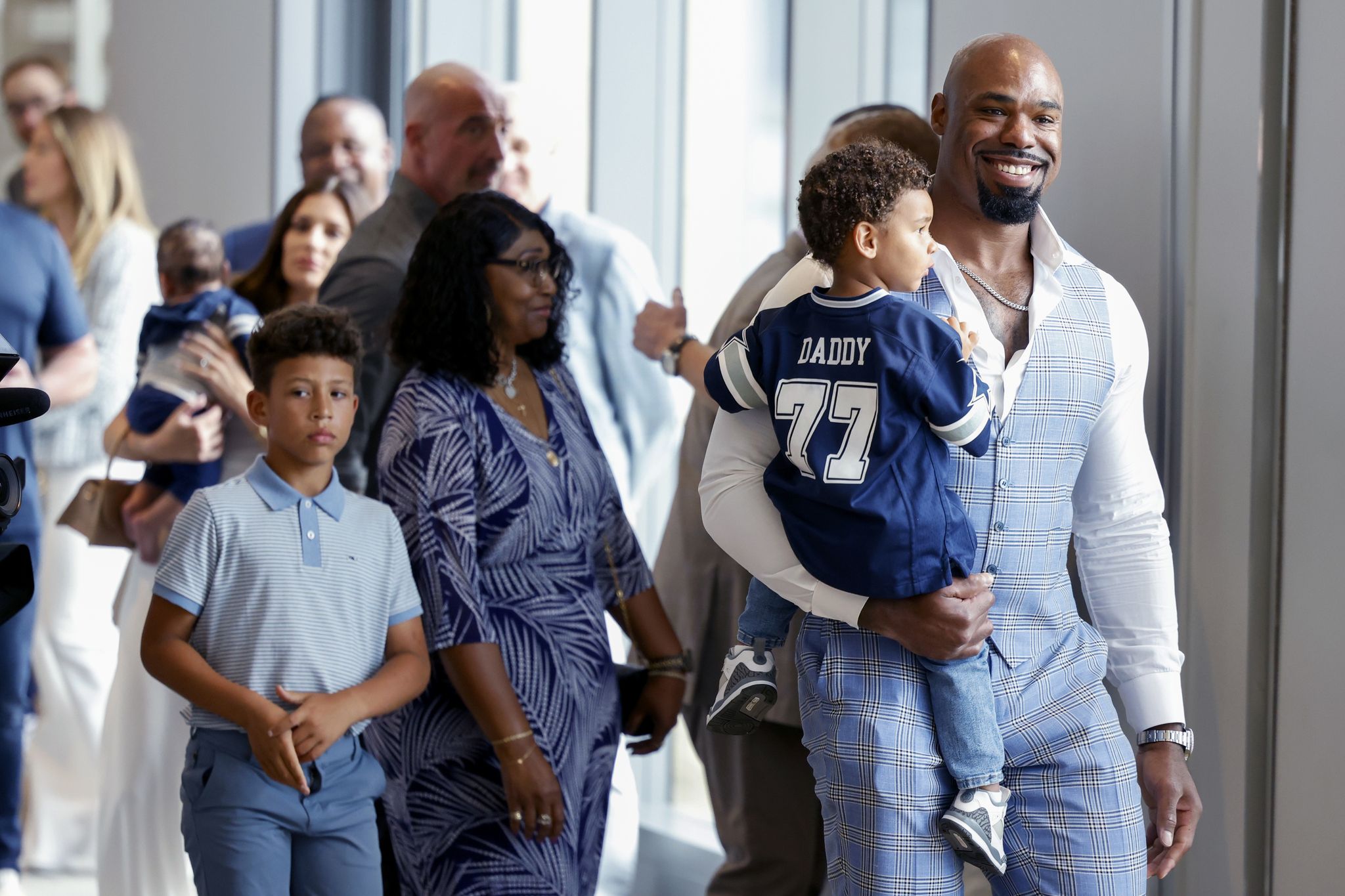 Watch: Cowboys' Tyron Smith retirement news conference from The Star