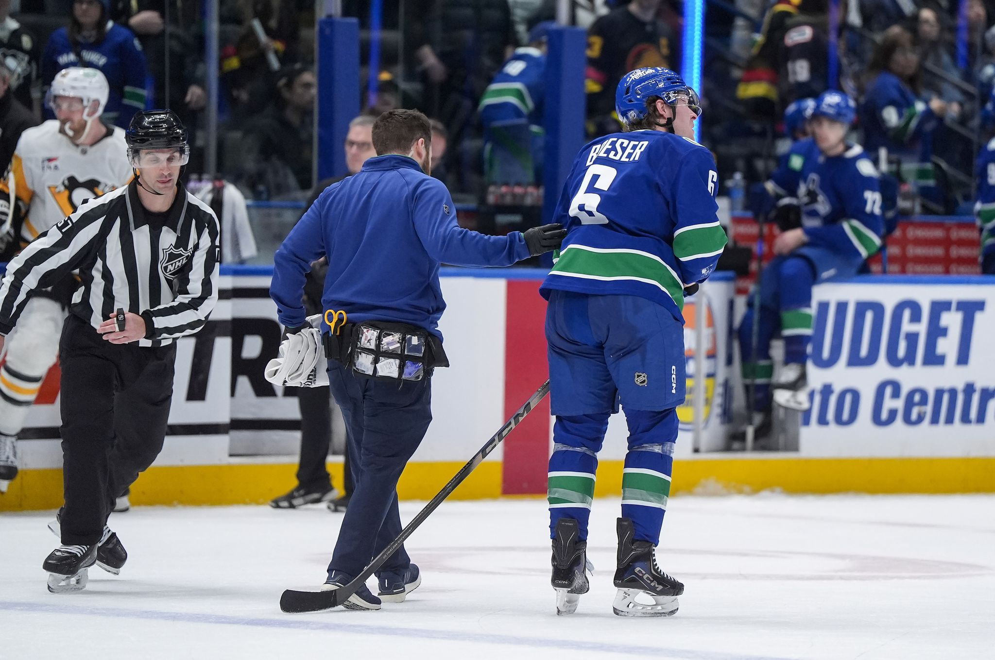 Canucks place winger Boeser and defenseman Buium on injured reserve