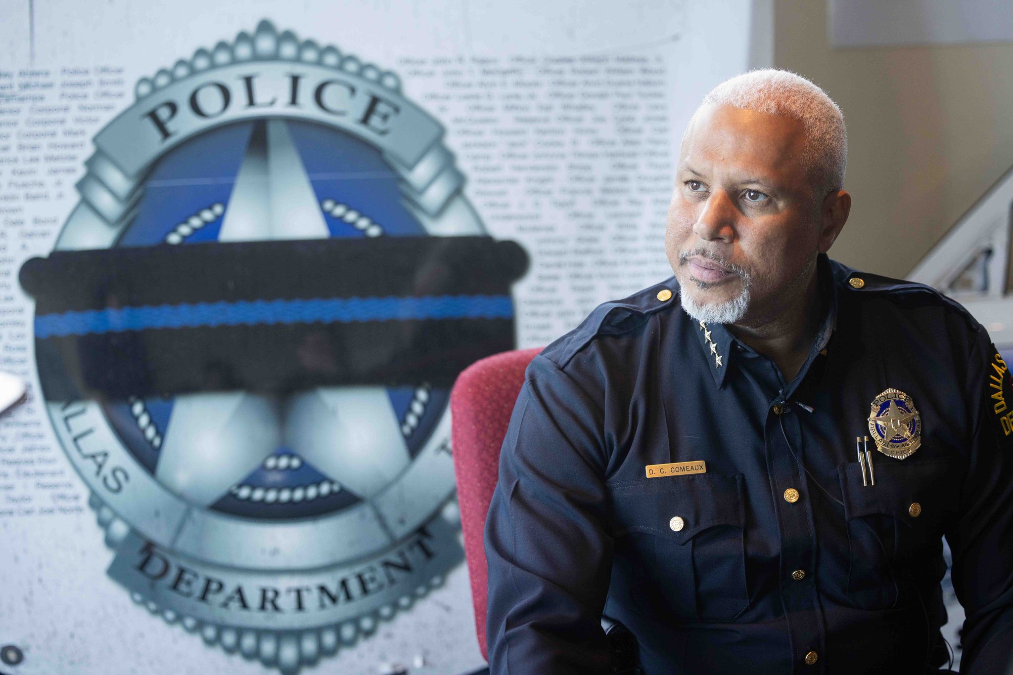 Daniel Comeaux begins first day as Dallas' new police chief