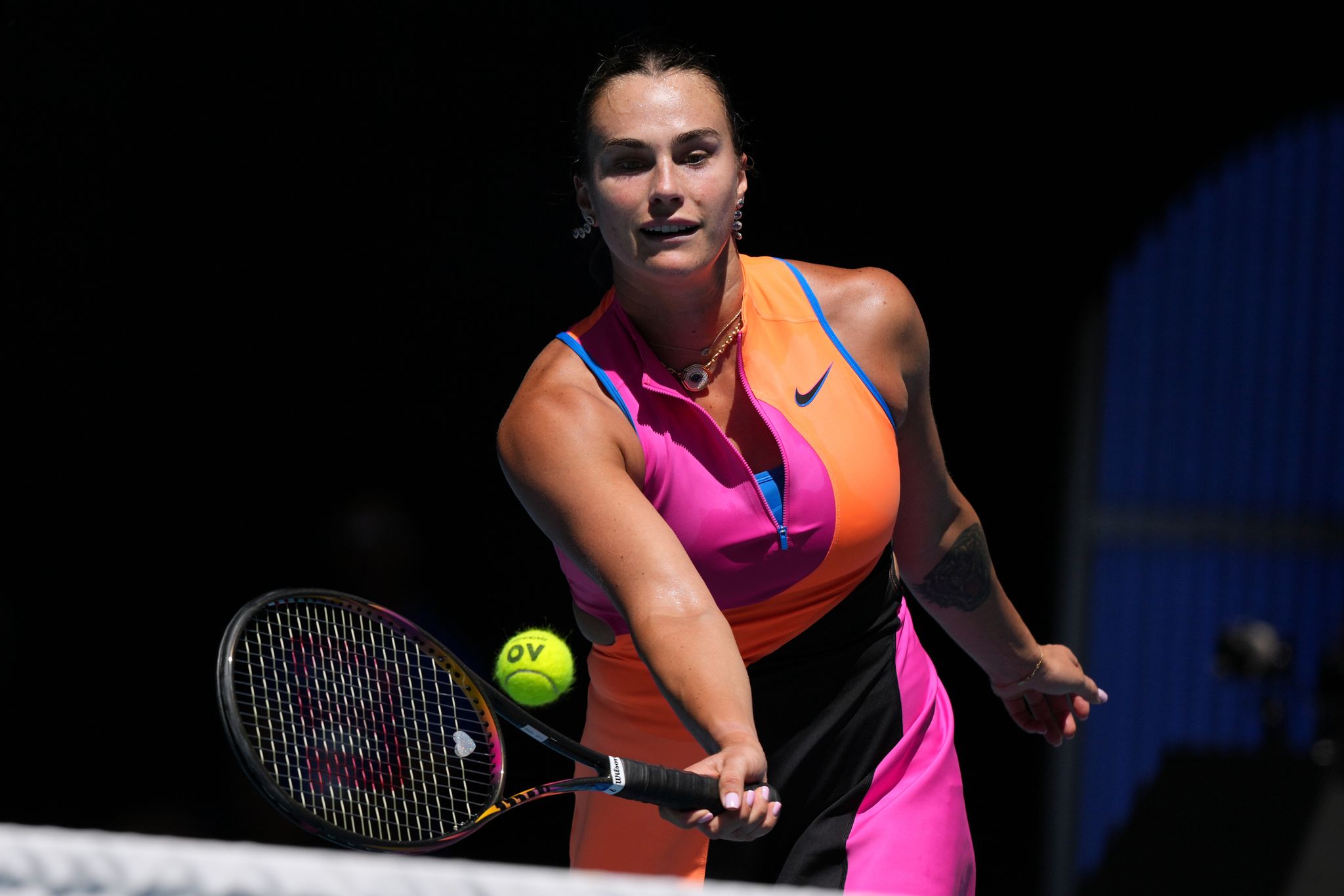 Sabalenka beats 18-year-old Jovic to reach the Australian Open ...