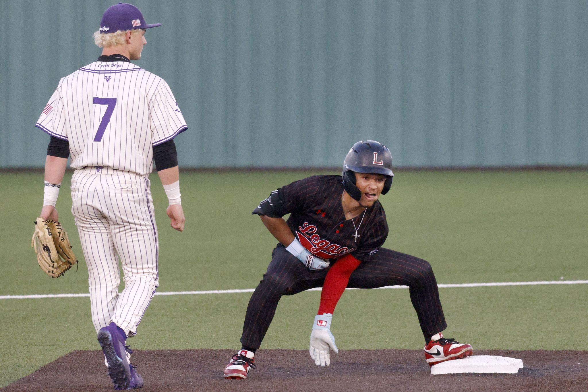 Second base celebration: See photos from Mansfield Legacy's playoff win ...
