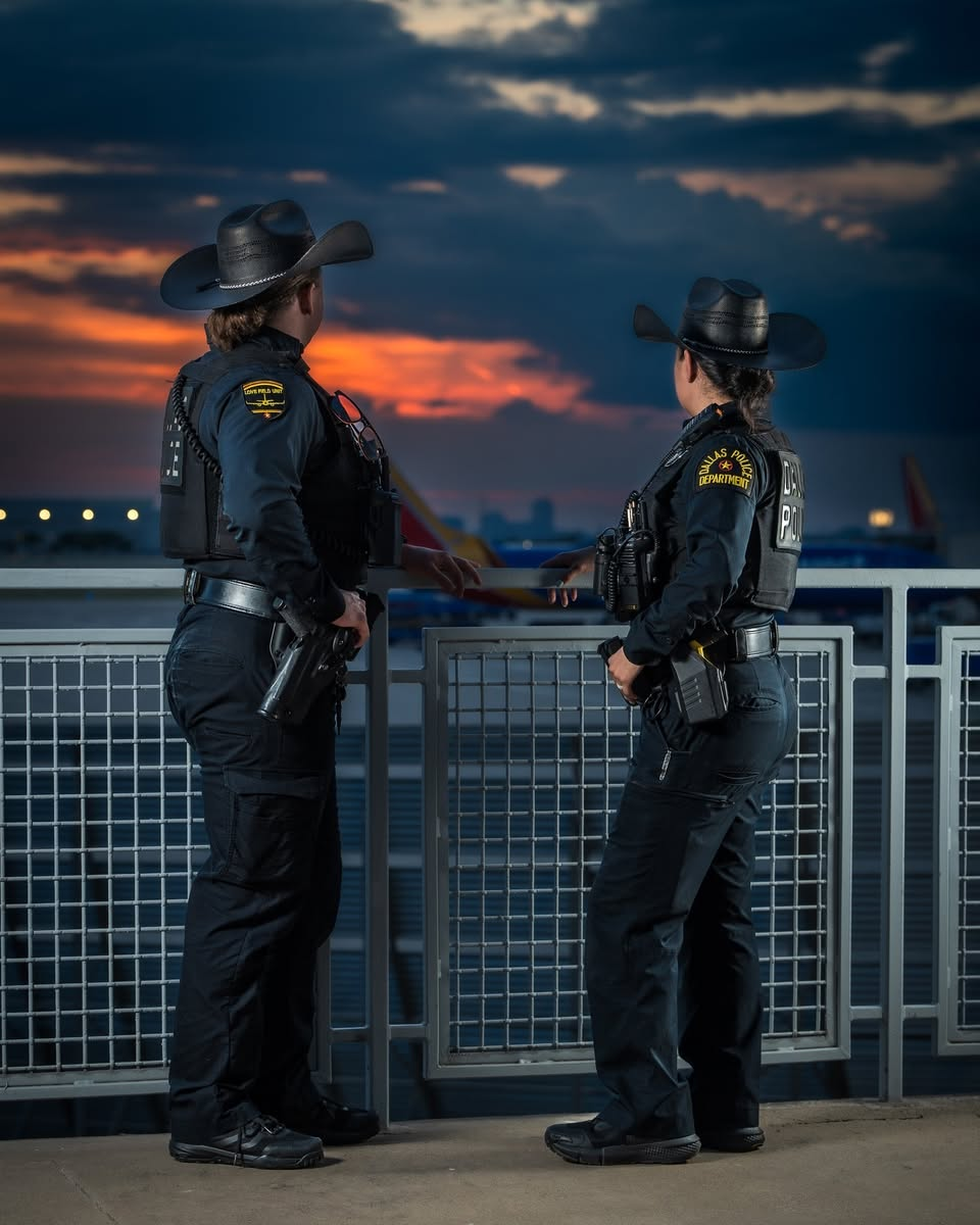 Hats off to Dallas Police Department's cowboy move